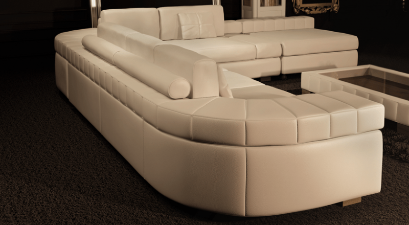 3-SITZER SOFAS Leder & Ausgefallene 3er LUXUS COUCH für Jeden ...