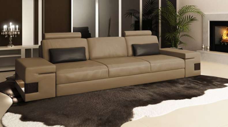3-SITZER SOFAS Leder & Ausgefallene 3er LUXUS COUCH für Jeden ...