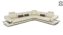 Ledercouch STUTTGART - elegantes Ledersofa von Bullhoff by Giovanni ...